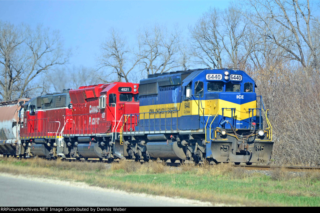 ICE 6440, CP's River Sub.